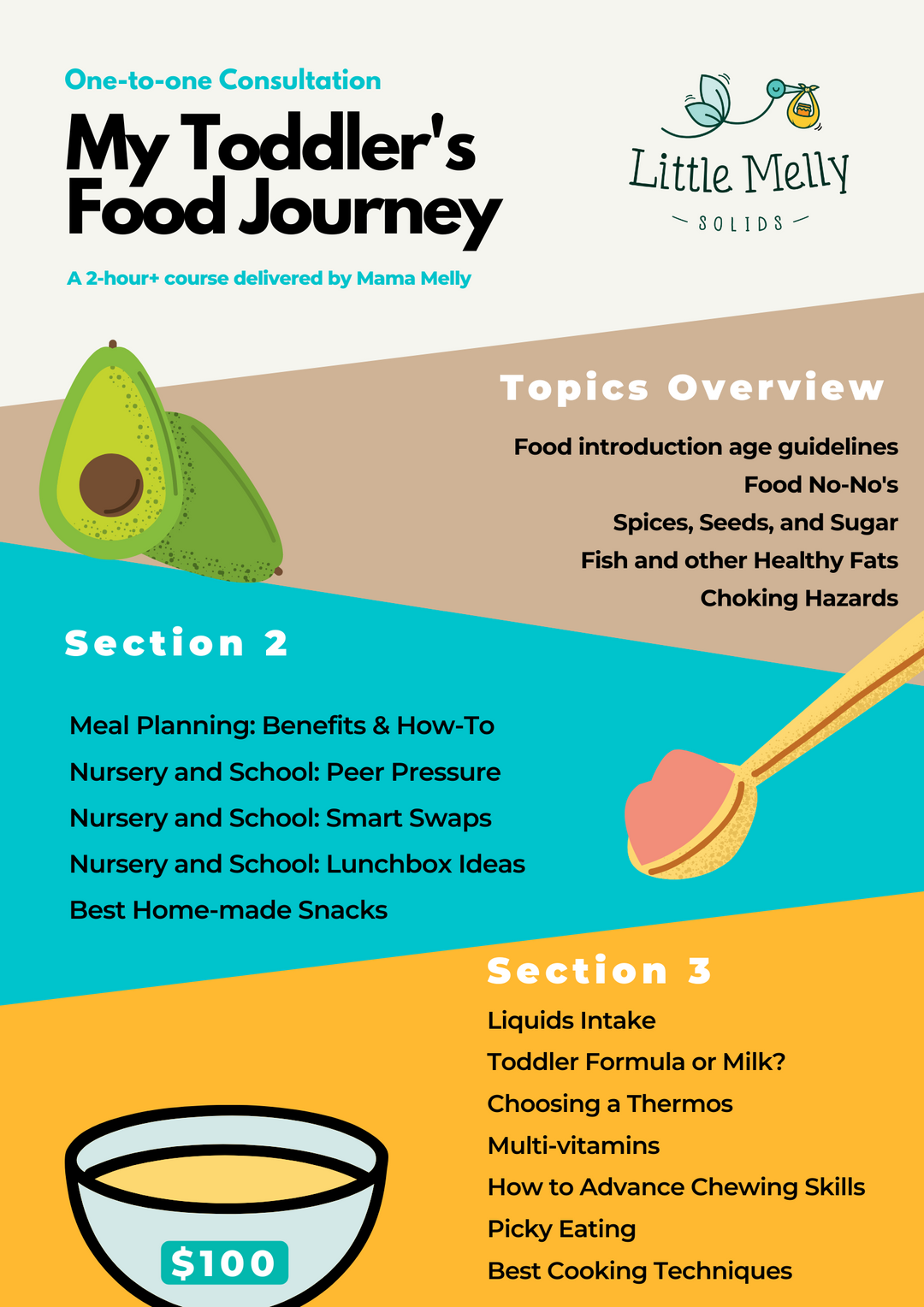 Baby Food Weaning Course – Little Melly